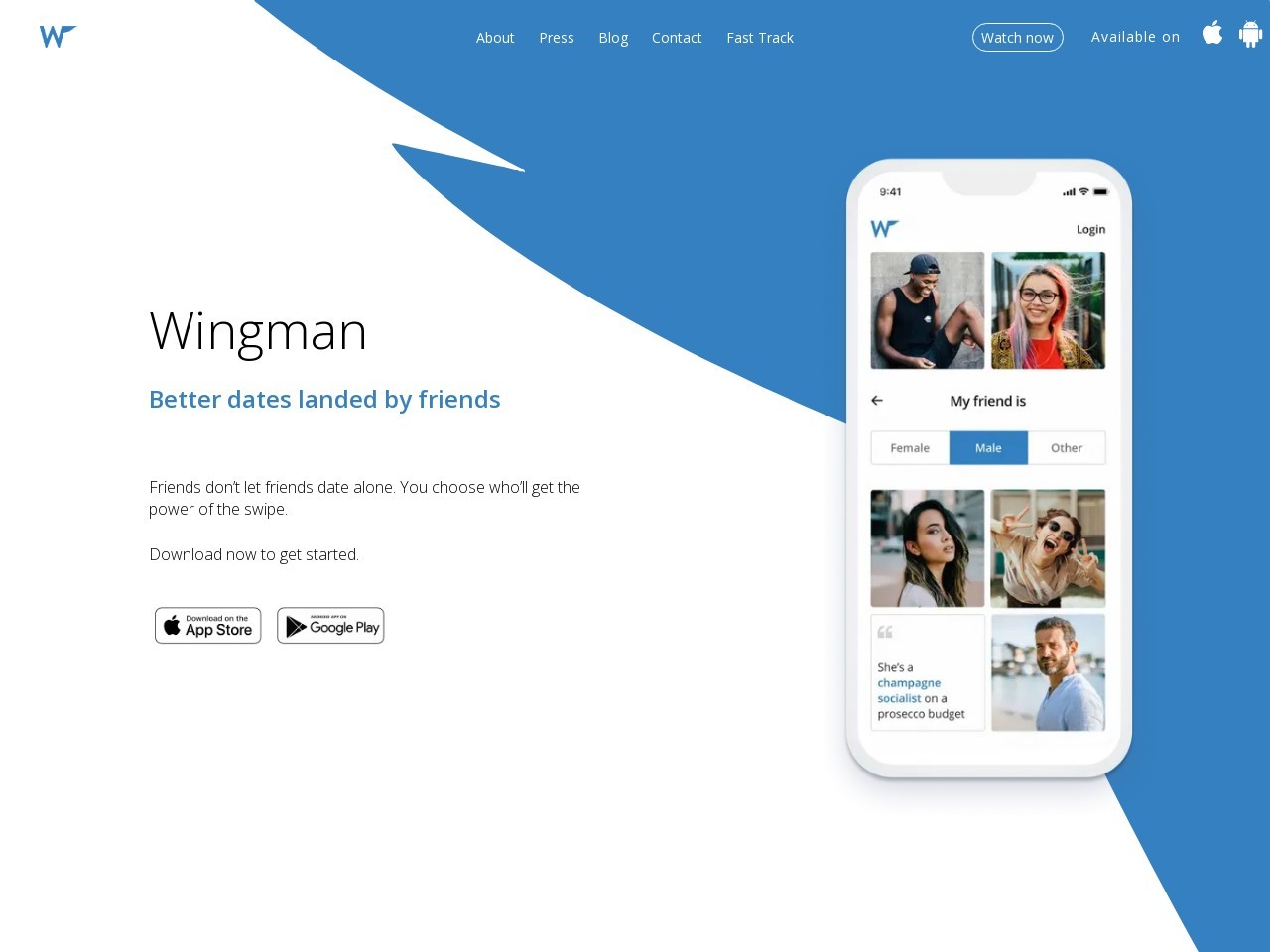 Wingman - Date From Home